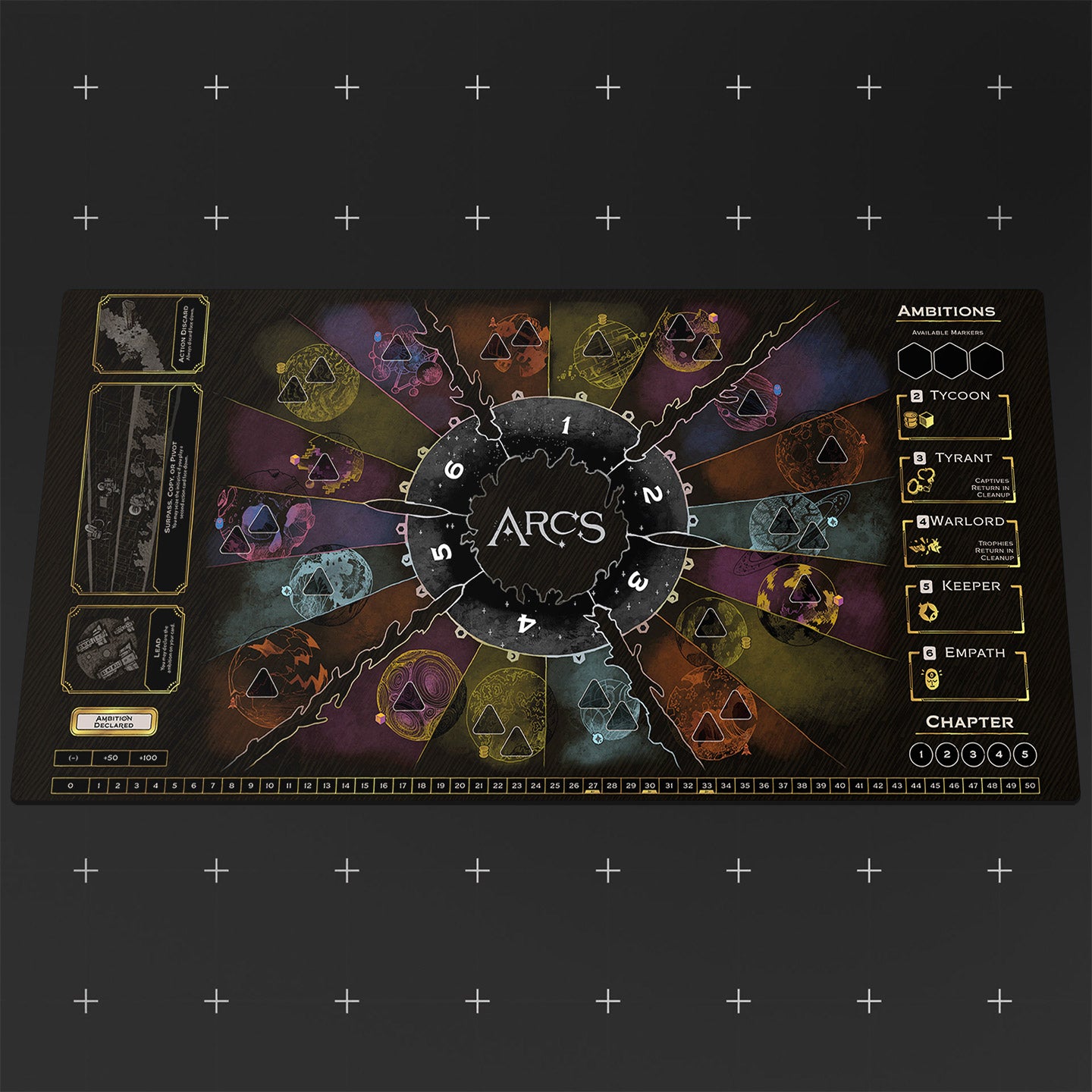 CUSTOM Quick Pick: ARCS Neopren Playmat jetzt bei UNSPIELBAR.com bestellen