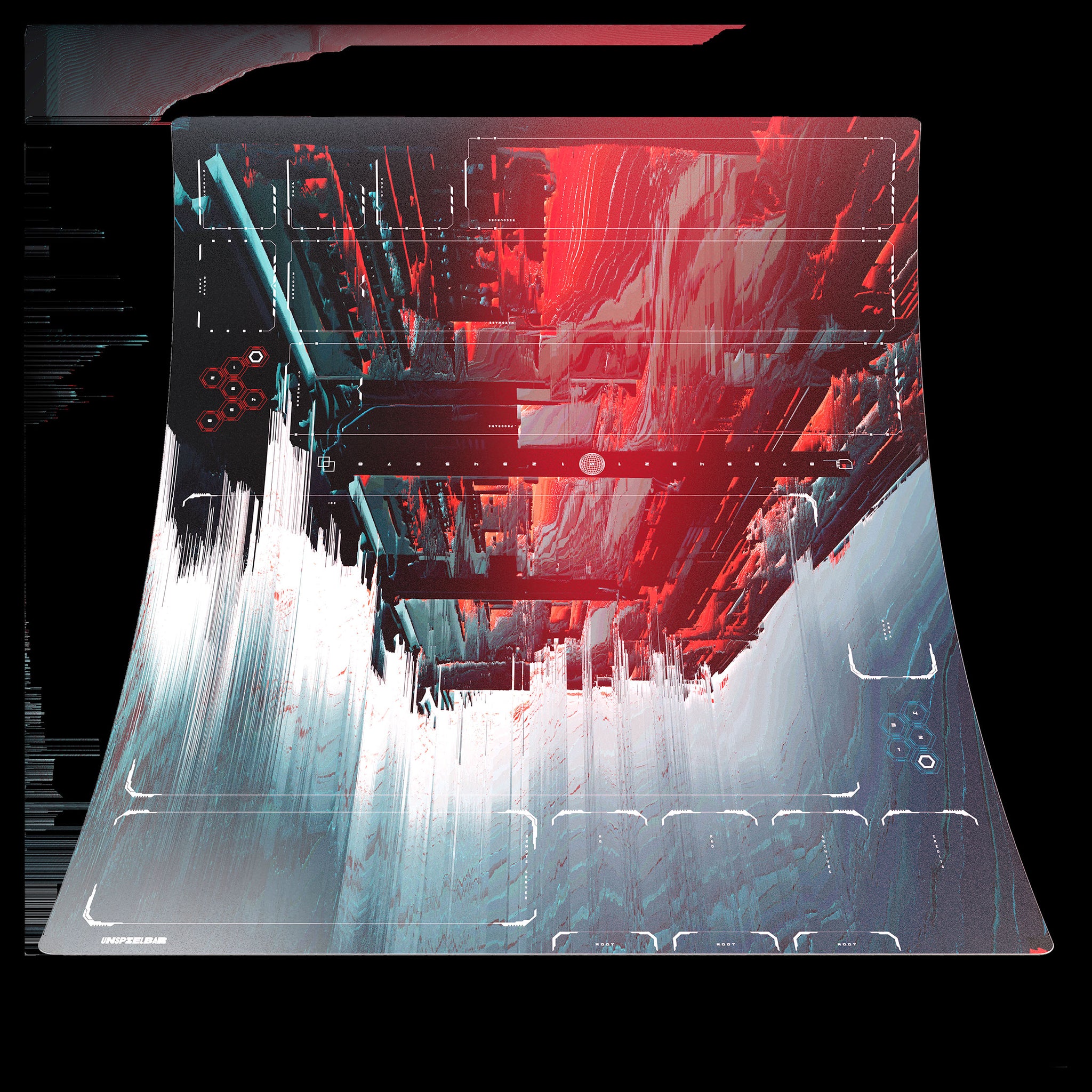 "NET/RUN" Playmat kompatibel mit Android: Netrunner made by UNSPIELBAR