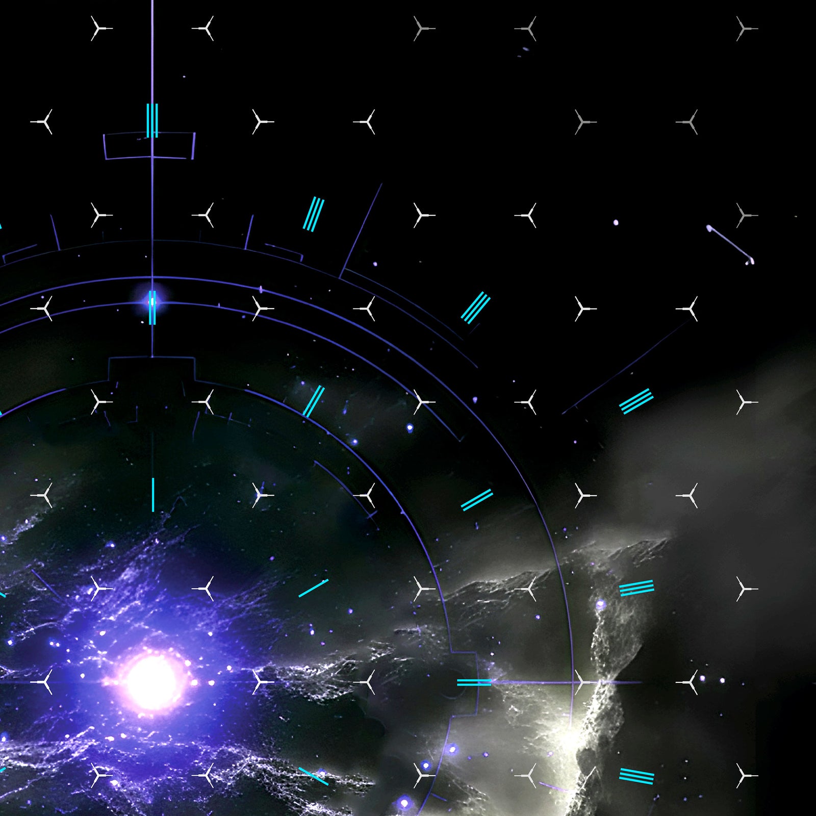 "SECOND DAWN" Playmat für Eclipse: Second Dawn for the Galaxy