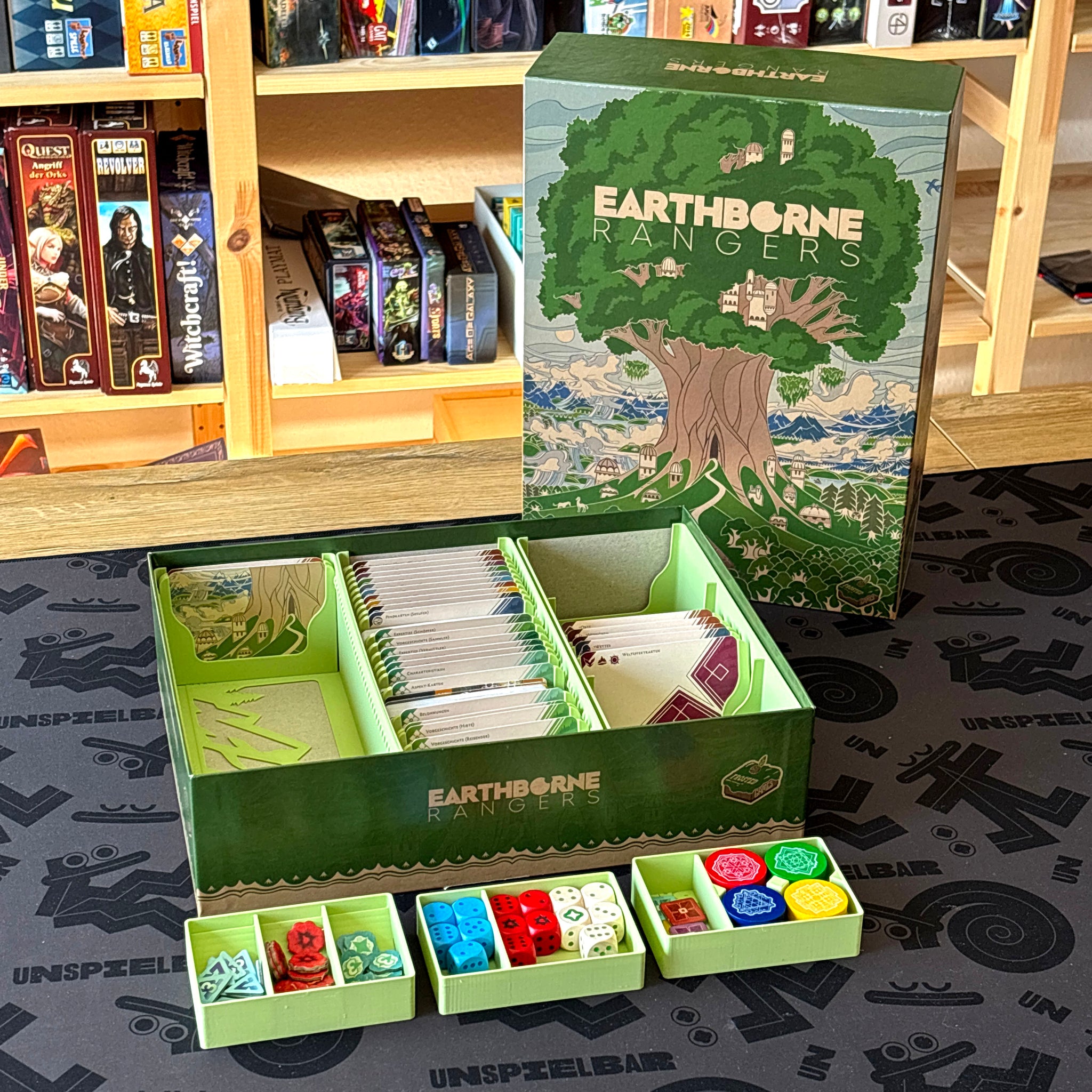 "SOLARPUNK RANGER" ePLA Insert kompatibel mit Earthborne Rangers