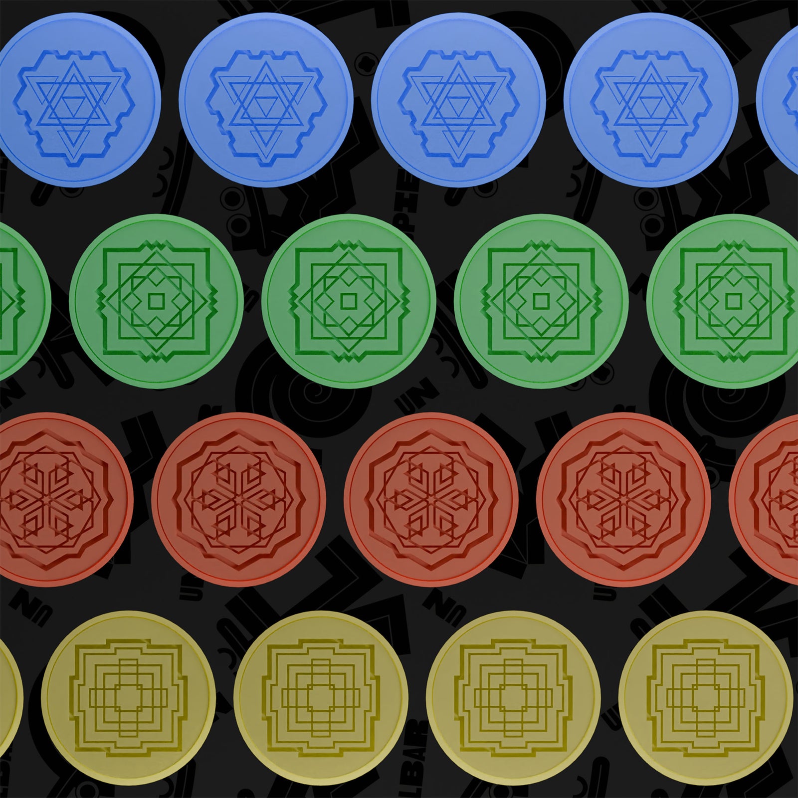 "SOLARPUNK RANGER" Premium Token Set kompatibel mit Earthborne Rangers