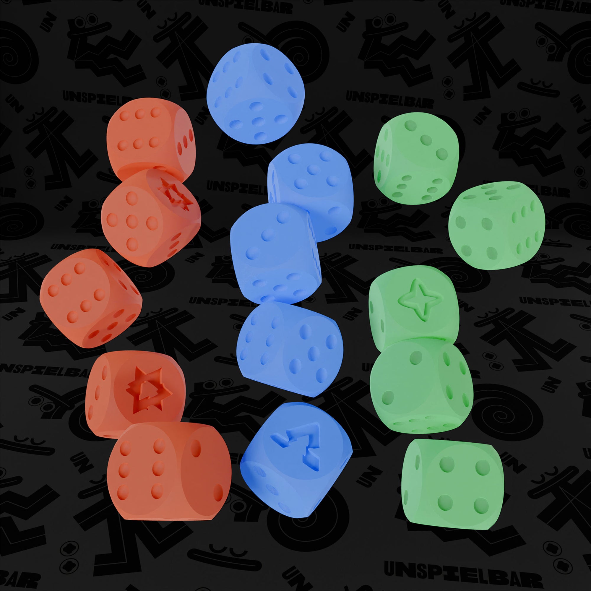 "SOLARPUNK RANGER" Status Würfel Set kompatibel mit Earthborne Rangers