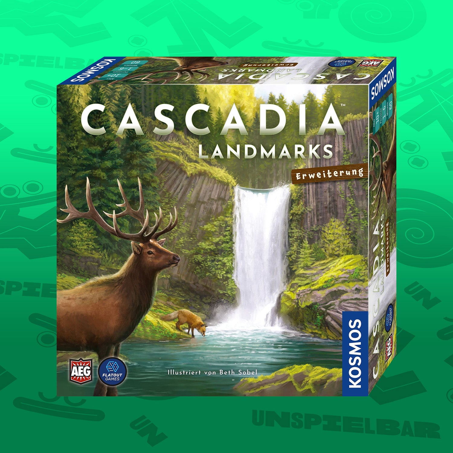 Cascadia - Landmarks [Erweiterung] jetzt bei UNSPIELBAR.com bestellen