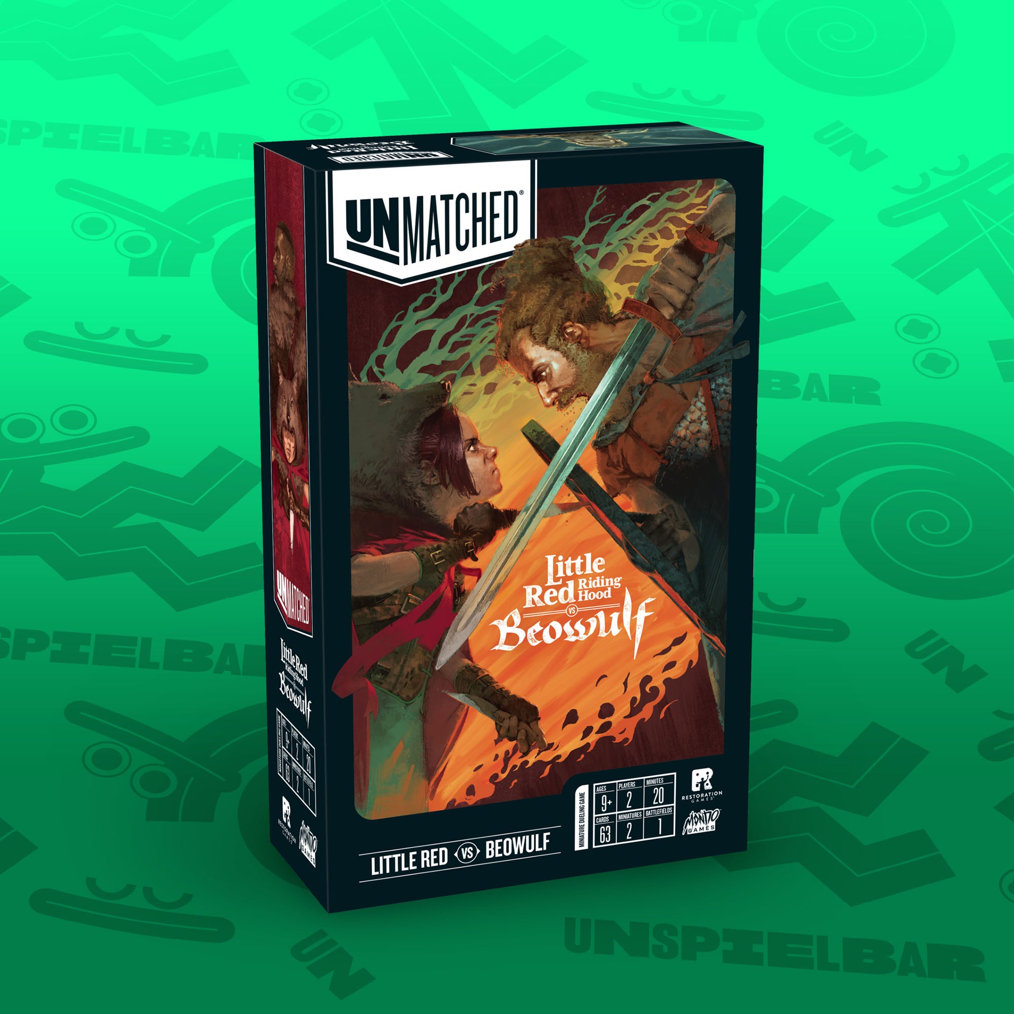 Unmatched: Beowulf vs. Little Red Riding Hood (EN) jetzt bei UNSPIELBAR ...