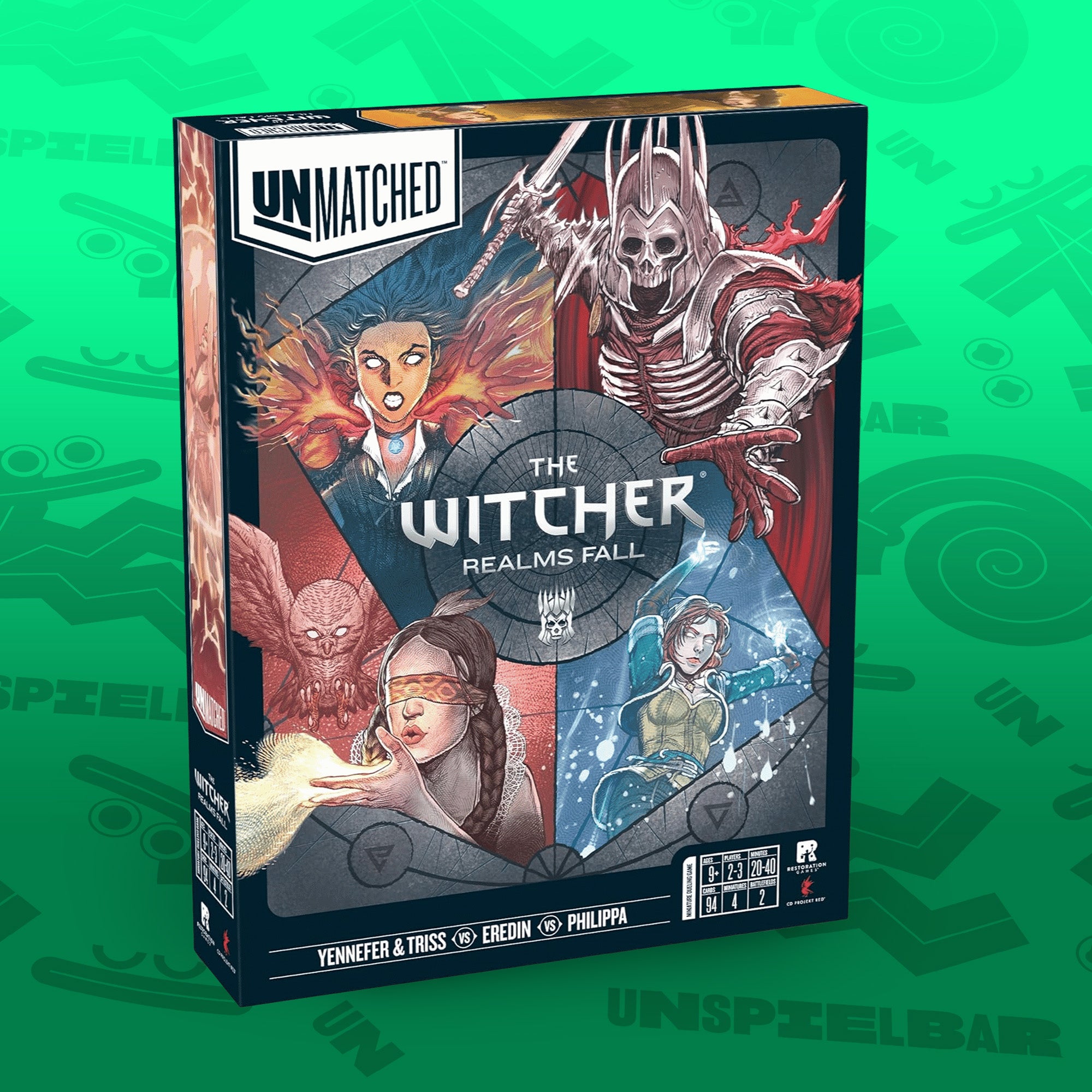 Unmatched: The Witcher – Realms Fall (EN) jetzt bei UNSPIELBAR.com ...