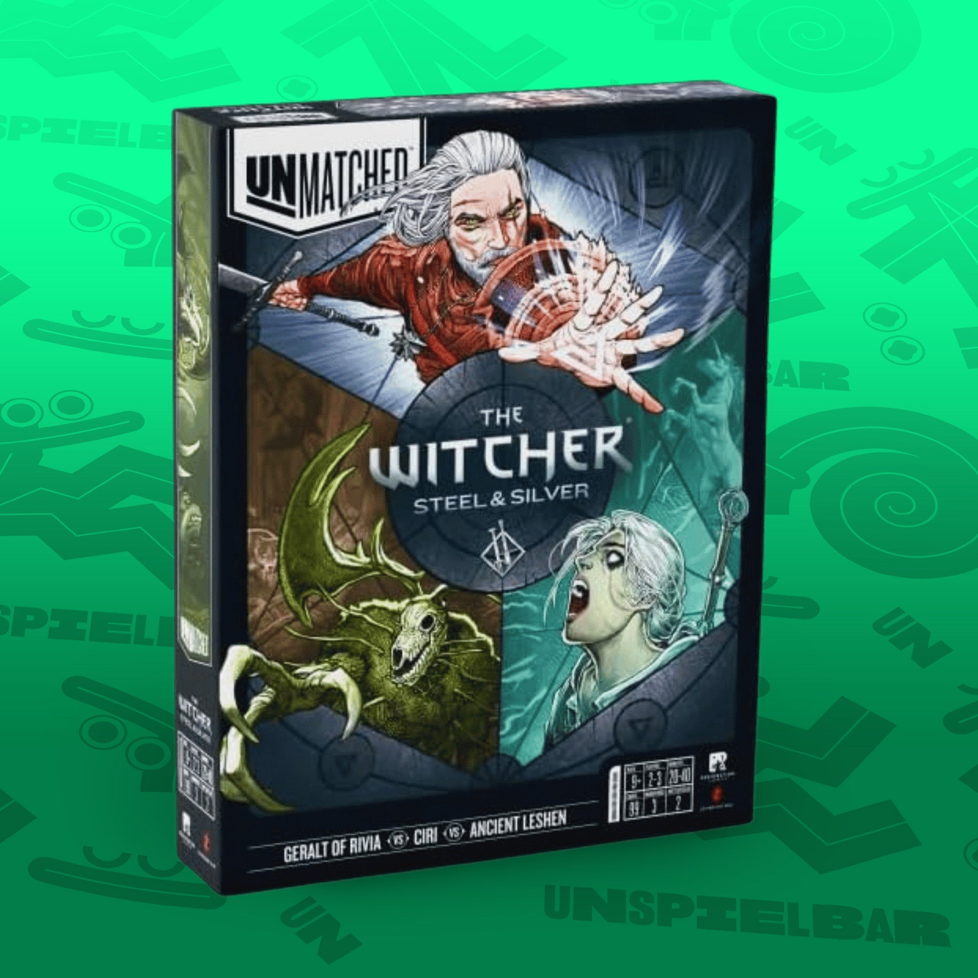 Order Unmatched: The Witcher – Steel & Silver (EN) now at UNSPIELBAR.com
