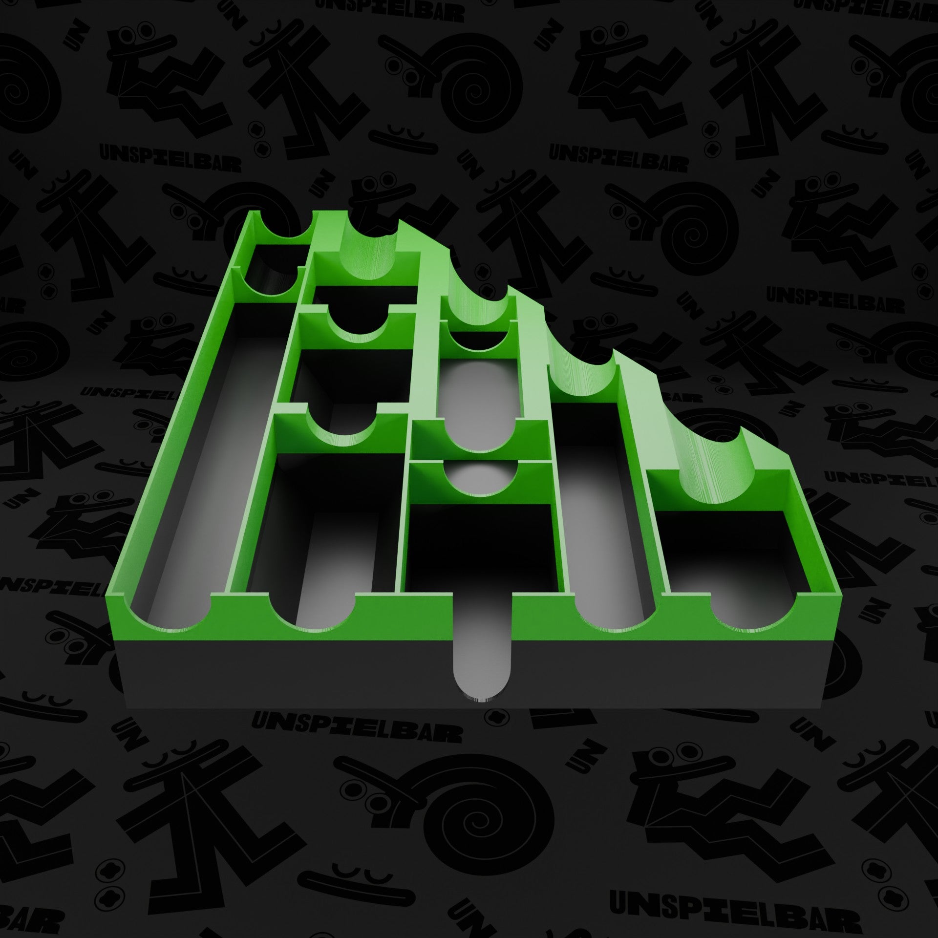 "BURGUNDY" Acryl Token Organizer für The Castles of Burgundy: Special ...