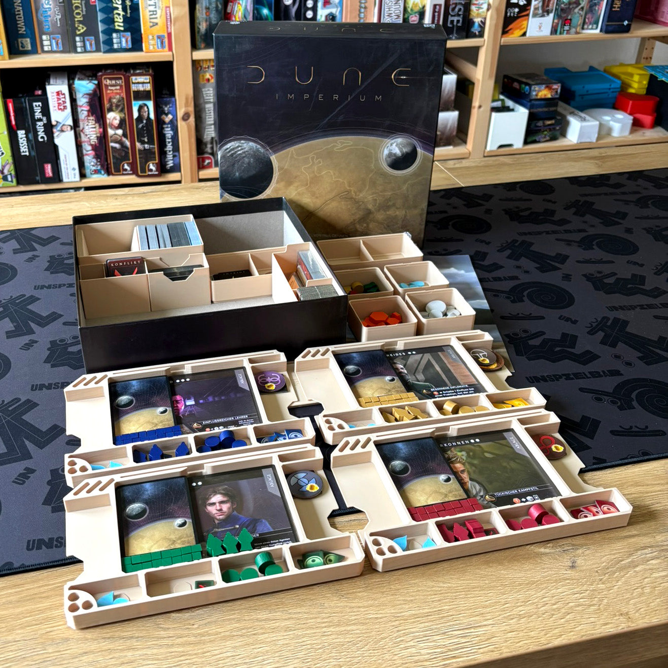 "DUNE IMPERIUM" All-In Insert + Player Boards für DUNE: Imperium inkl ...