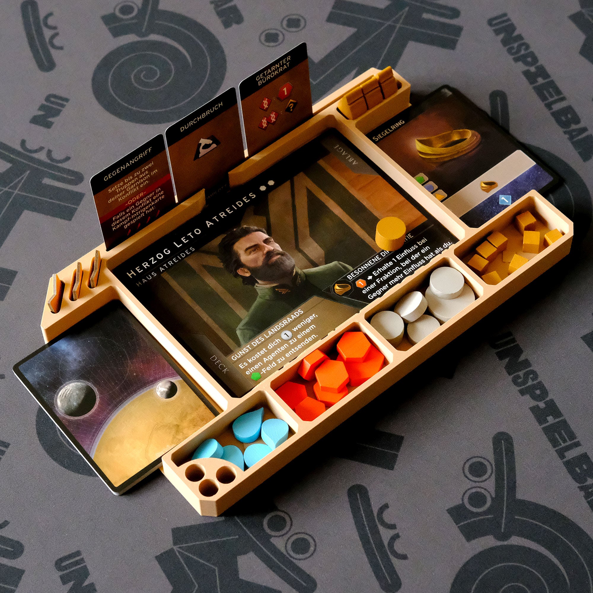 "UPRISING" Player Board für DUNE: Imperium & UPRISING made by UNSPIELBAR