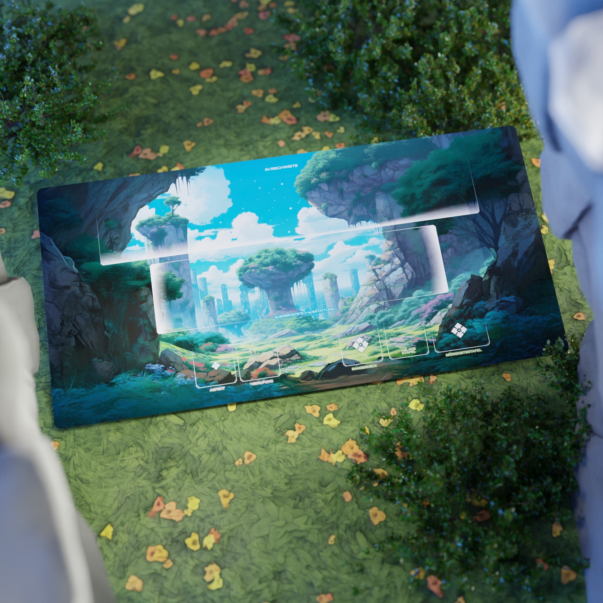 "SOLARPUNK RANGER" Fels-Ranger Neopren Playmat kompatibel mit ...