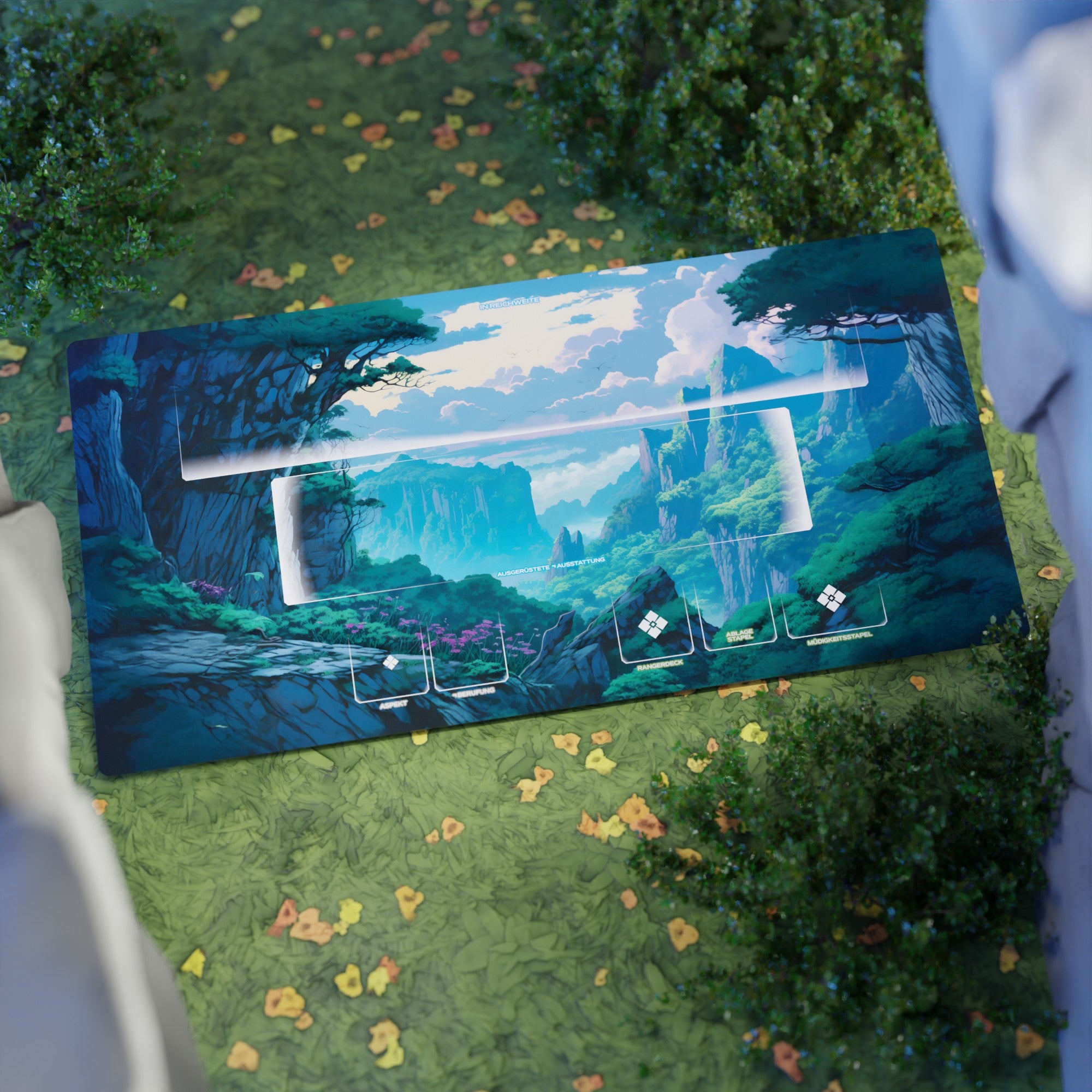 "SOLARPUNK RANGER" Gebirgs-Ranger Neopren Playmat kompatibel mit ...