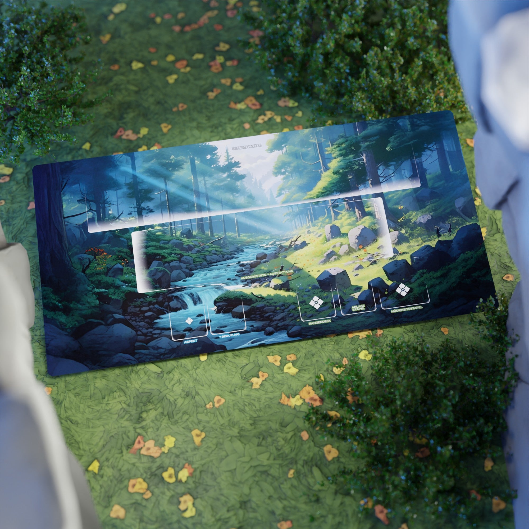"SOLARPUNK RANGER" Wald-Ranger Neopren Playmat kompatibel mit ...