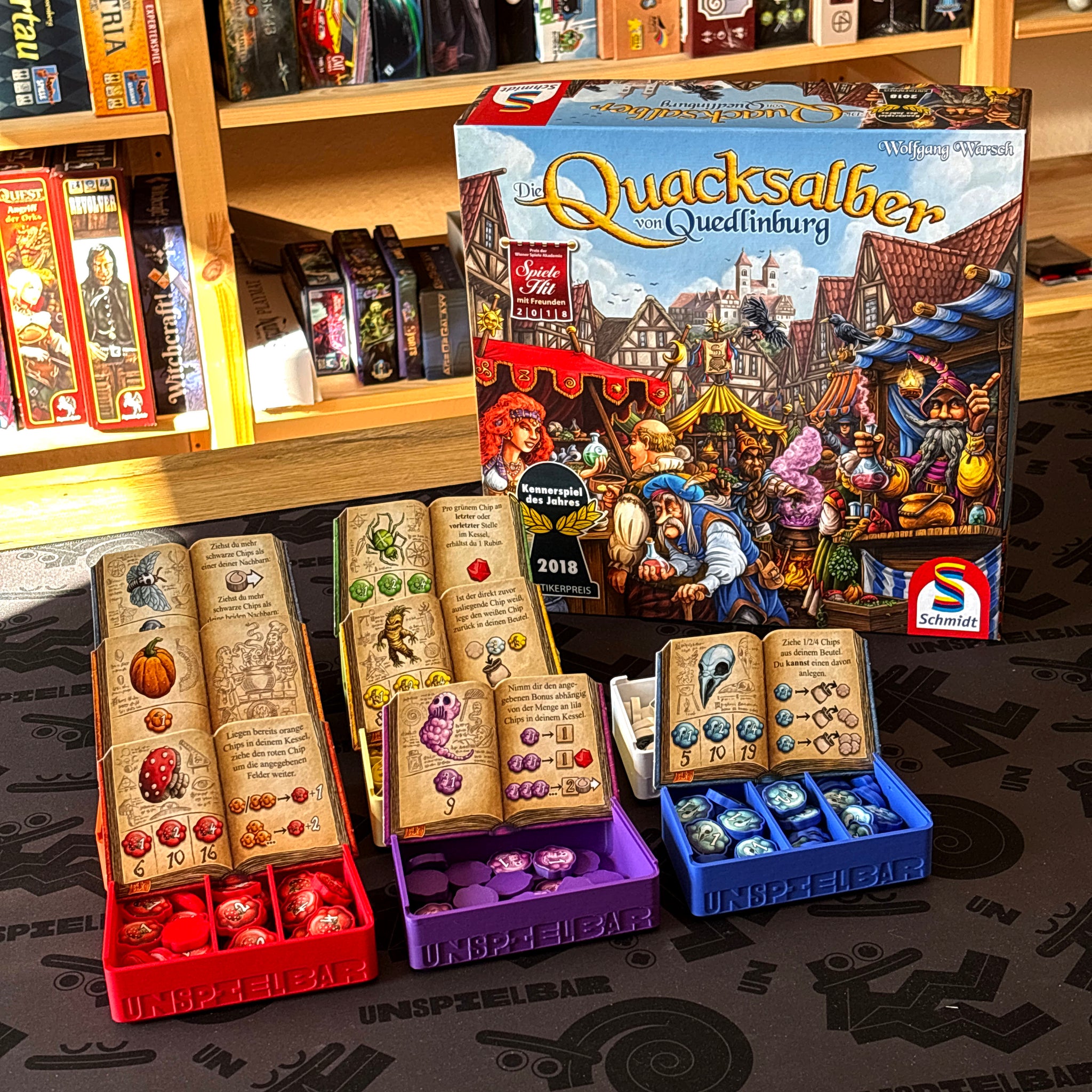 "QUEDLINBURG" Premium Organizer Set compatible with Quacksalber von ...