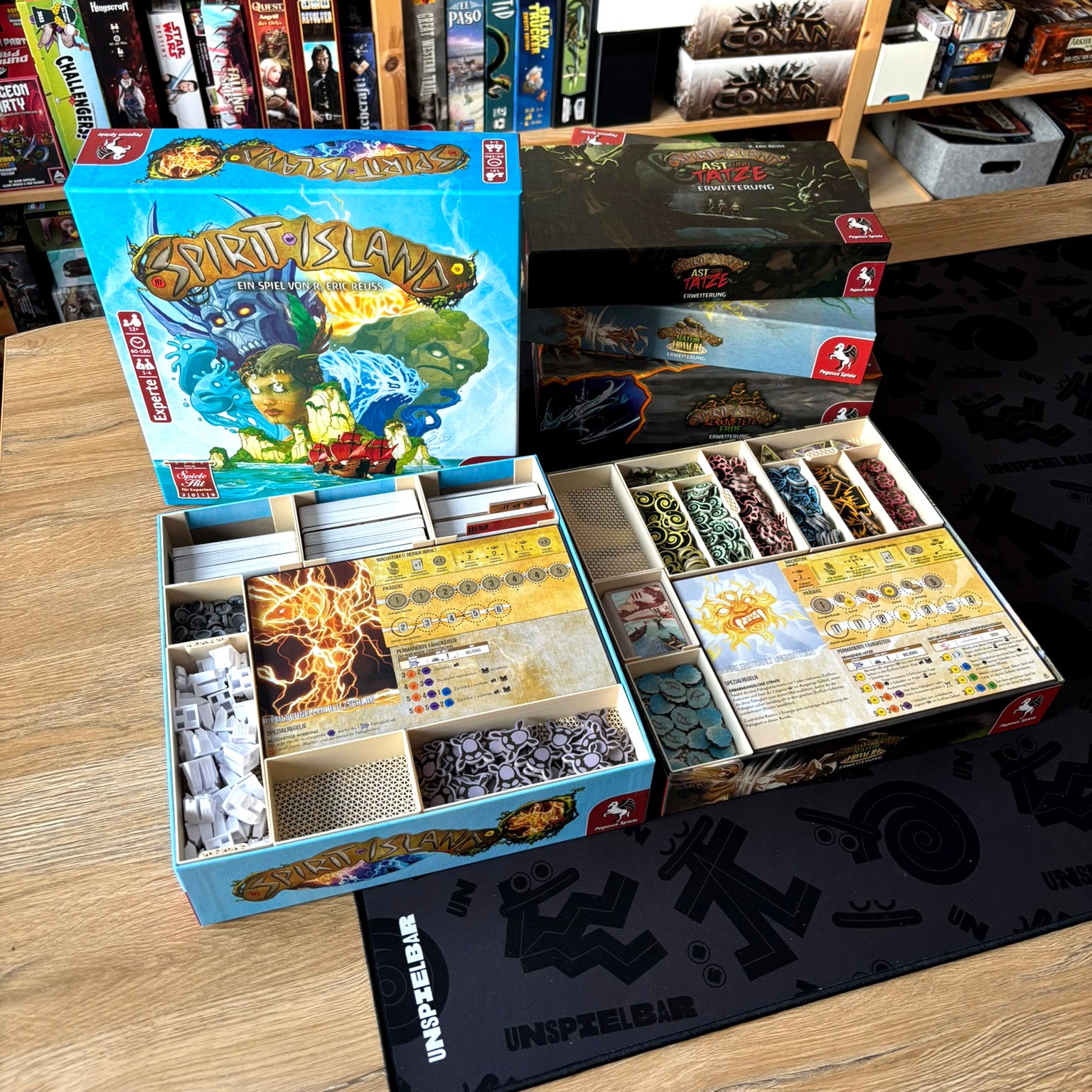 "SPIRIT ISLAND" All-In Insert (inkl. Erweiterungen) - made by UNSPIELBAR